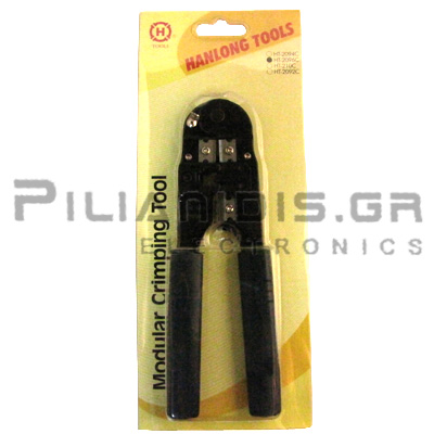 HANLONG TOOLS HT-2096C ΠΡΕΣΣΑ ΤΗΛΕΦΩΝΙΚΗ RJ11 / RJ12 (6P2C, 6P4C, 6P6C ...