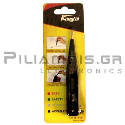 Kangtai 6878-28 ΚΑΤΣΑΒΙΔΙ ΔΟΚΙΜΑΣΤΙΚΟ ΜΕ LCD 220V AC/DC